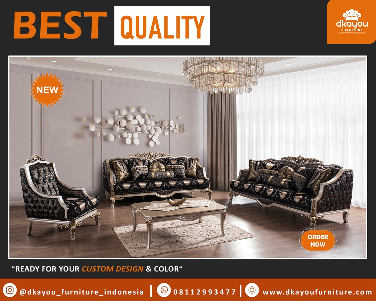 Sofa Klasik Modern Turkey Mebel Jepara Berkualitas